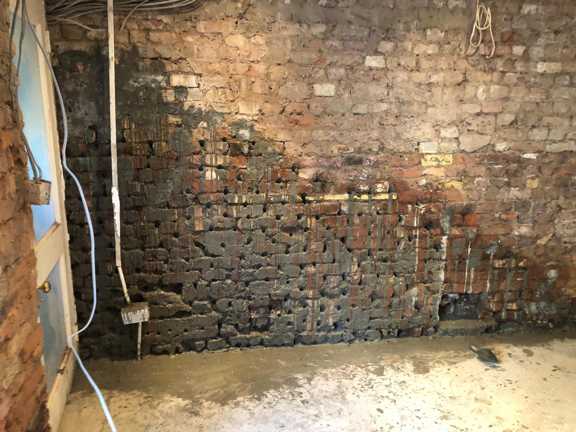 Recent Damp Proofing Treatments - Crystal Damp Proofing & Basements Ltd